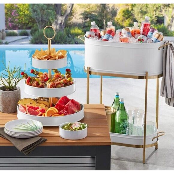 Dining | Members Mark Mulifunctional 3tier Server With Ring Handle ...